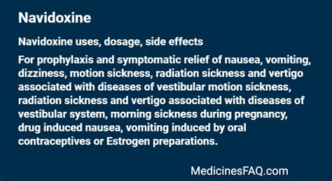 Navidoxine: Uses, Dosage, Side Effects, Food Interaction & FAQ