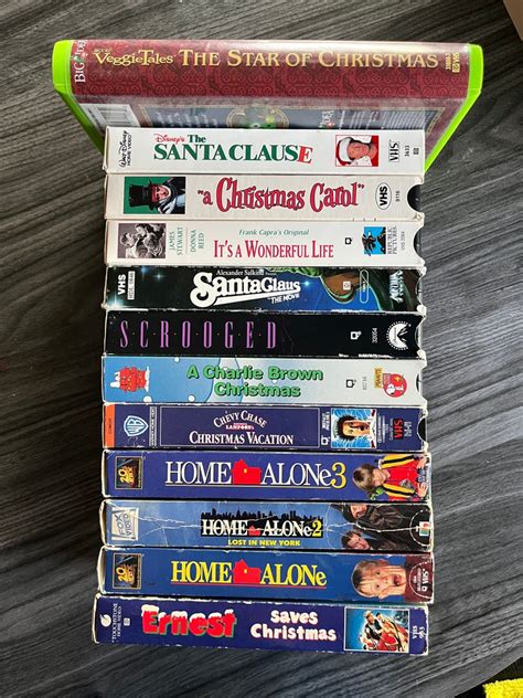 Christmas Movies Vhs Tapes Choose Your Favourites Etsy