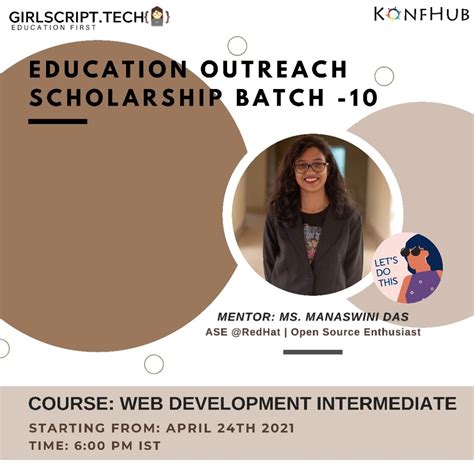 subhadeep mukherjee on linkedin outreach girlscript opportunity education webdev
