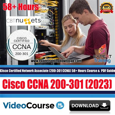 Cisco Certified Network Associate 200 301 Ccna 58 Hours Course And Pdf Guides Expert Training