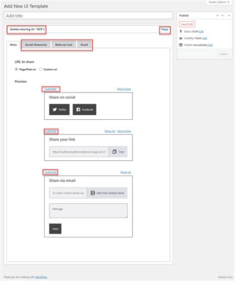 Edit UI Template LearnWoo