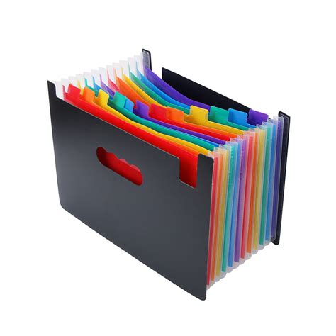 Dosar Extensibil Cu 12 Buzunare Darklove Cu Fanta Pentru Suport De