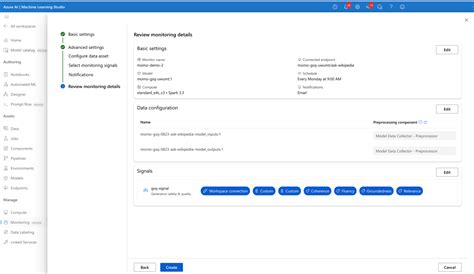 生成式 Ai 应用程序的模型监视（预览版） Azure Machine Learning Microsoft Learn