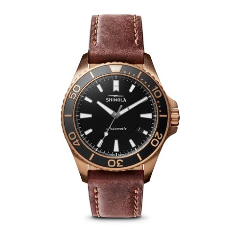 Shinolas Bronze Monster Dive Watch Is Inspired By Prohibition Era
