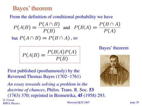 PPT Bayesian Analysis And Problems With The Frequentist Approach PowerPoint Presentation ID