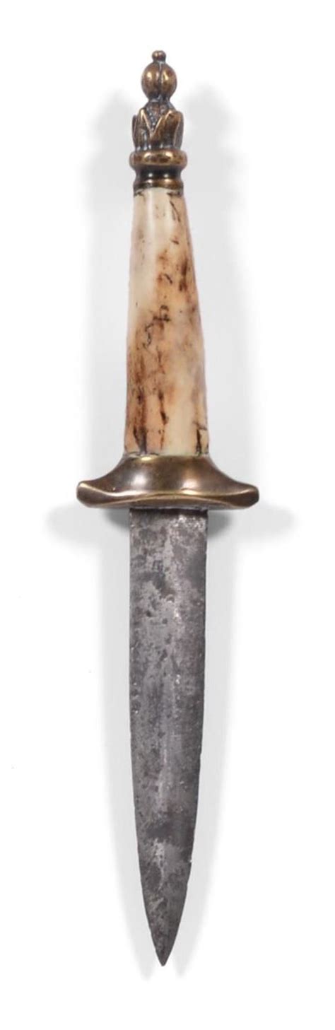 Lot 300 A Rare 17th Century Plug Bayonet Of Small