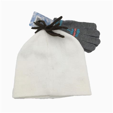 Disney Frozen Olaf Beanie And Stripe Glove Set