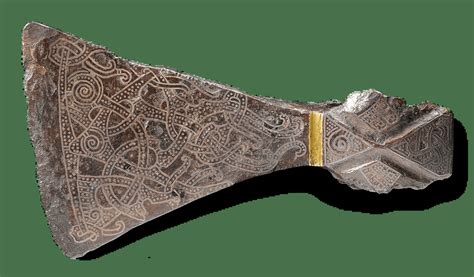 Mammen Silver Inlaid Axehead Viking Age Obelisk Art History