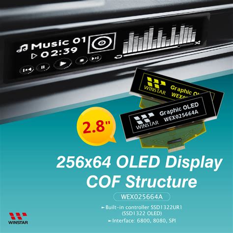 OLED OLED Display X SSD OLED Winstar Display