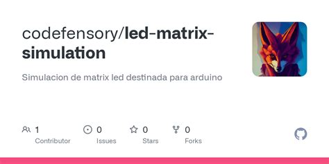 Github Codefensory Led Matrix Simulation Simulacion De Matrix Led Destinada Para Arduino