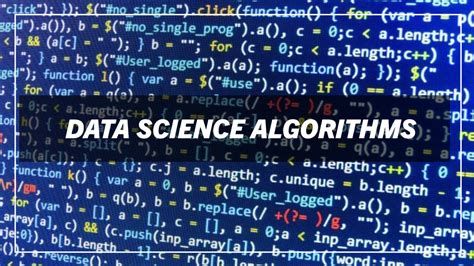 Algorithm Writing In Data Science