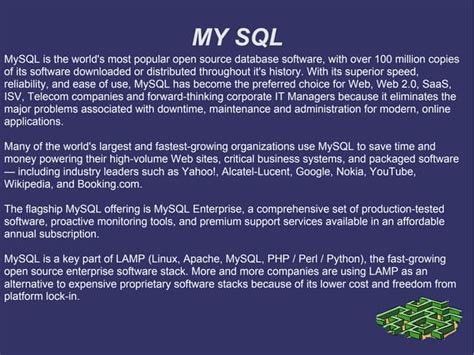 Mysql Ppt Ppt