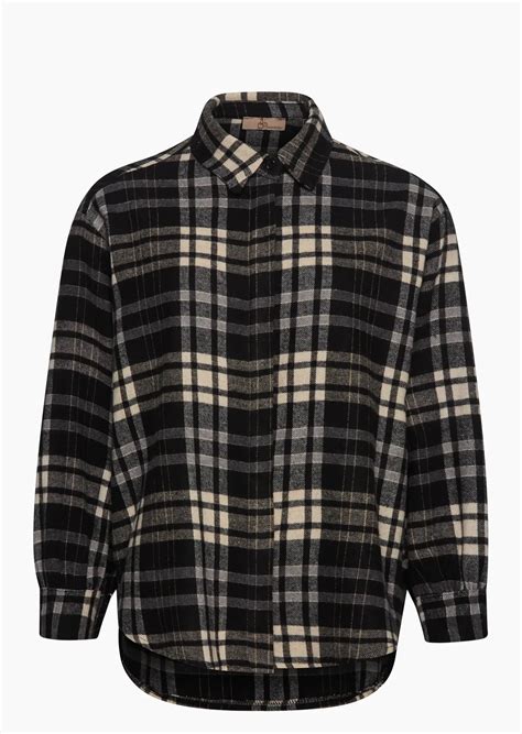 Trendiges Hemd Schwarz Crema Schwarz Crema 1 15921 4205