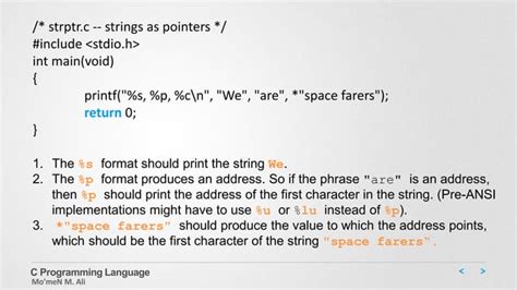 C Programming And Data Structure Character Strings And String Functions Ppt