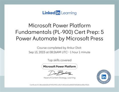 Ankur Dixit On Linkedin Certificate Of Completion