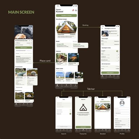 mobile app on behance