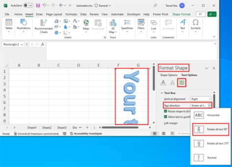 8 Ways To Rotate Text In Microsoft Excel How To Excel