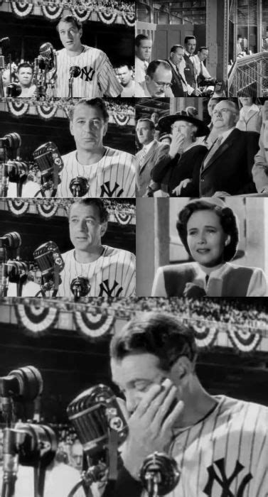 Movie Quote Of The Day The Pride Of The Yankees 1942 Dir Sam Wood