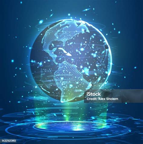 벡터 3d 행성 지구는 여러 가지 색의 배경에 배경 지구본에 대한 스톡 벡터 아트 및 기타 이미지 지구본 0명 3차원 형태 Istock