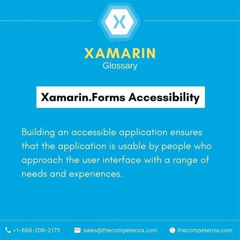 Xamarinforms Accessibility