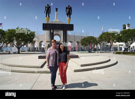 ioc executive board member nicole hoeverts left and former olympic