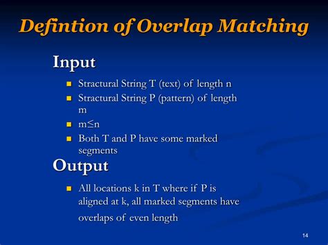 Ppt Overlap Matching Powerpoint Presentation Free Download Id 6980772