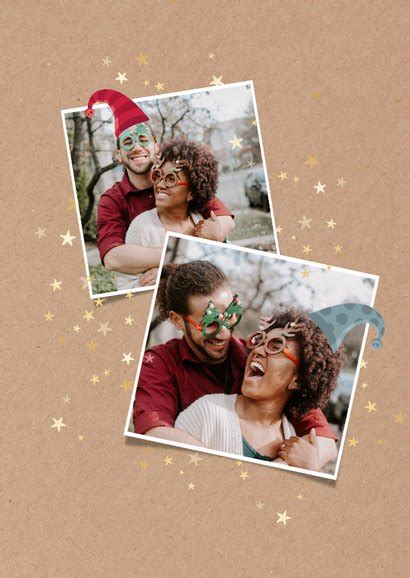 Vrolijke uitnodiging voor een kerstfeest met | Kaartje2go