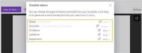 Tokens — Plumsail Documents Documentation