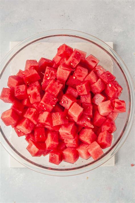 How To Cut Watermelon Into Cubes And Sticks