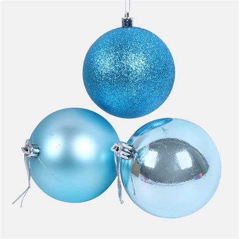 Light Blue Christmas Ornaments Blue And Red Christmas Tree Decor The