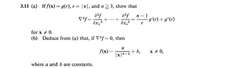 solved 11 a if f x g r r ∣x∣ and n≧3 show that
