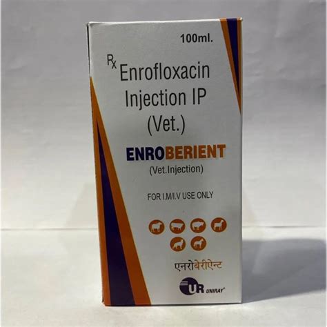 Enrofloxacin Injection Ip Prescription Packaging Type Bottle At Rs 100 Piece In Sas Nagar