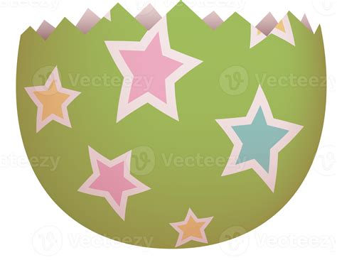 Cracked Easter Egg Lower Part 21492451 Png