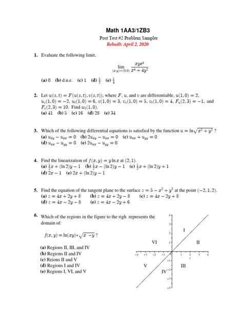 Sample 3 Exam Pdf Mathematics Mathematical Analysis