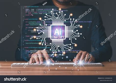 Ai Chat Gpt Programmer Coding Compiler Stock Photo