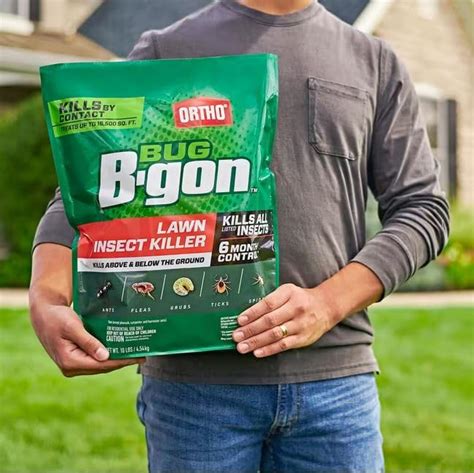 Ortho Bug B Gon Insect Killer For Lawns3 Kills Ants Fleas Ticks Chinch Bugs Mole Crickets