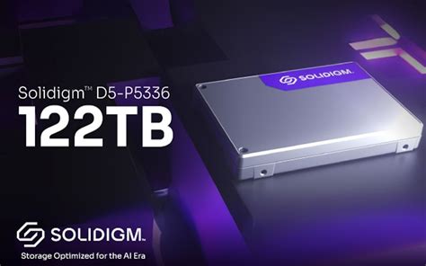 Solidigm officially announces its 122TB SSD, the largest drive for AI ...