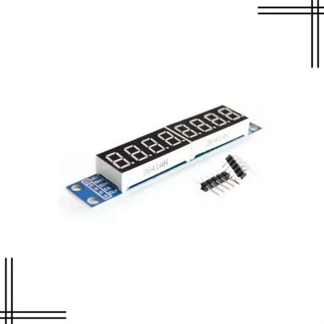 Módulo Display 7 Segmentos Com Led 8 Dígitos Spi Max7219 à Venda Em