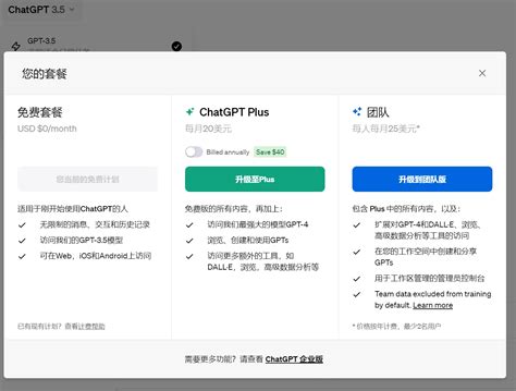 （2024ChatGPT升级教程）GPT4暂停升级，如何开通 ChatGPT Plus: GPT4、GPT4.0 升级详细指南 ...