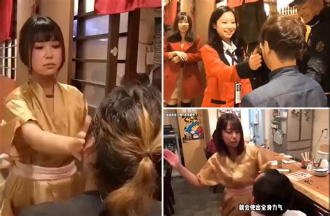 In Japanese Restaurant, People Pay $2 To Get Slapped By Waitresses, Watch Video | OkRani.com
