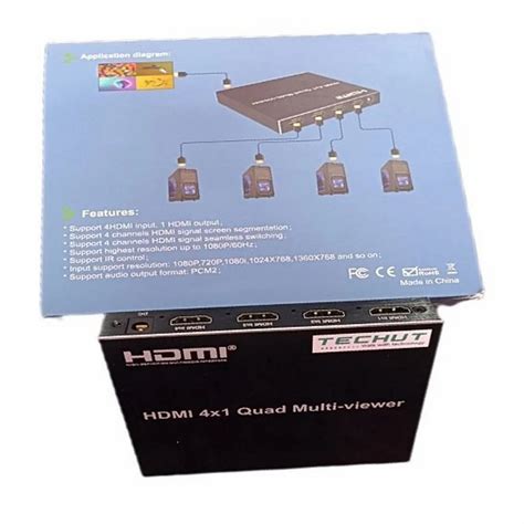 Techut Hdmi 4x1 Quad Multi Viewer At ₹ 6000 Piece High Definition