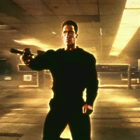 a screenshot of arnold schwarzenegger in the matrix | Stable Diffusion | OpenArt