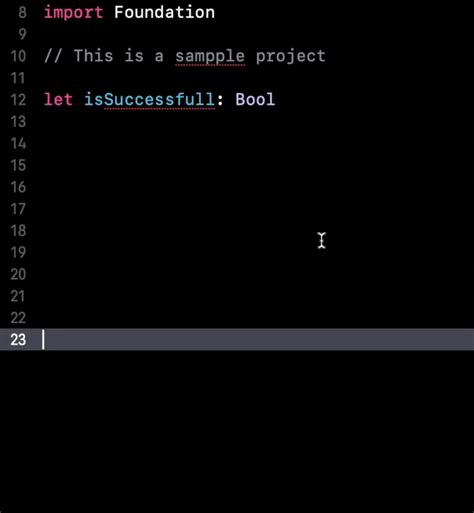 how to enable spell checking in xcode — swift with vincent