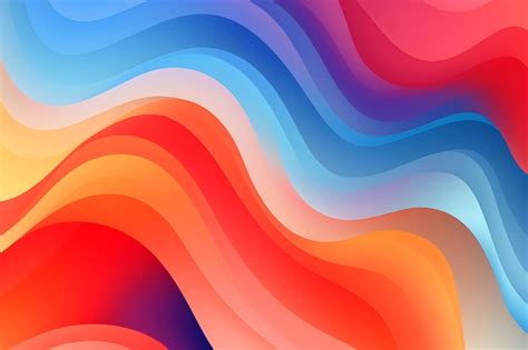 Premium Ai Image Abstract Background With Dynamic Shapes And Gradients
