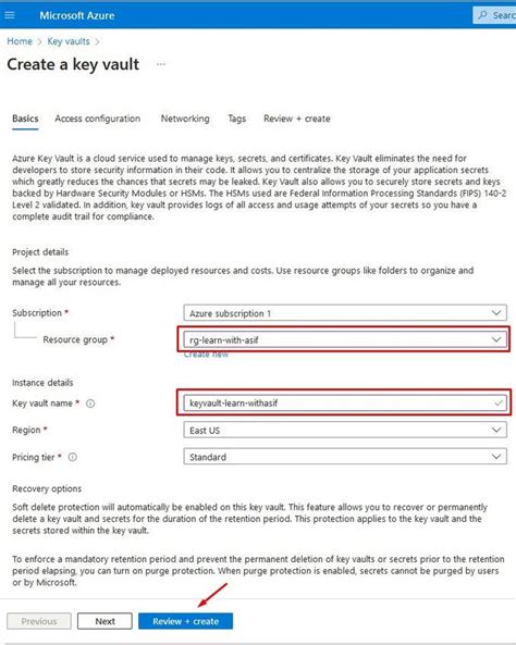 automate azure key vault key refresh with managed identification by
