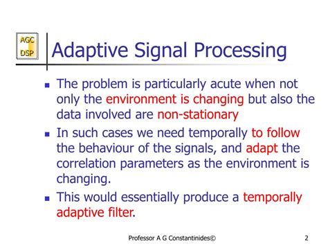 Ppt Adaptive Signal Processing Powerpoint Presentation Free Download Id171680