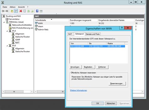 Windows Server 2012 Nat Routing Wont Route Clients From Subnet