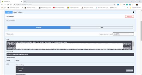 Swagger Authentication In Dot Net Core
