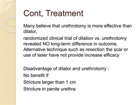 Management Of Anterior Urethral Stricture By Aua 2014 Ppt