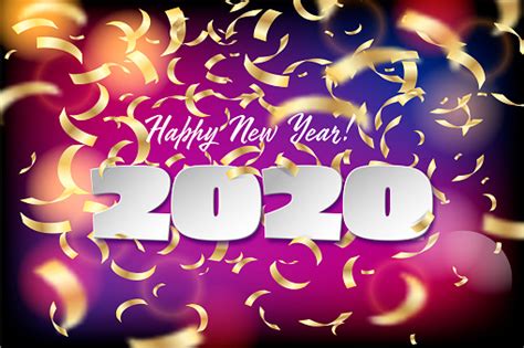 벡터 떨어지는 황금 색종이 현실적인 뱀 또는 새 해 2020 종이 잘라 새 해 포스터 축 하 배너 휴일 초대장 크리스마스 이벤트 파티와 반짝이 틴 셀 2020년에 대한 스톡